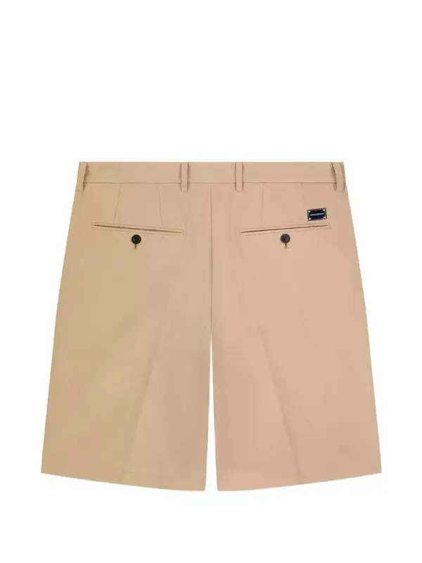 Emporio Armani Seersucker Bermuda Shorts With Down Padding