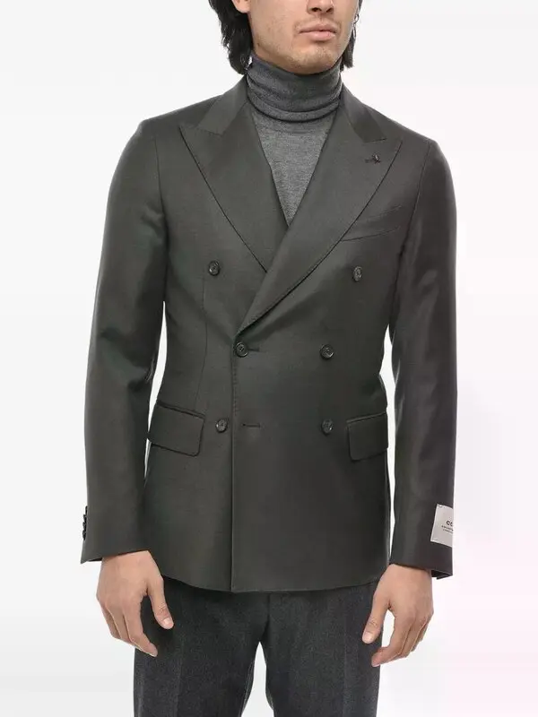 Corneliani Double-breasted Peak-lapels Blazer