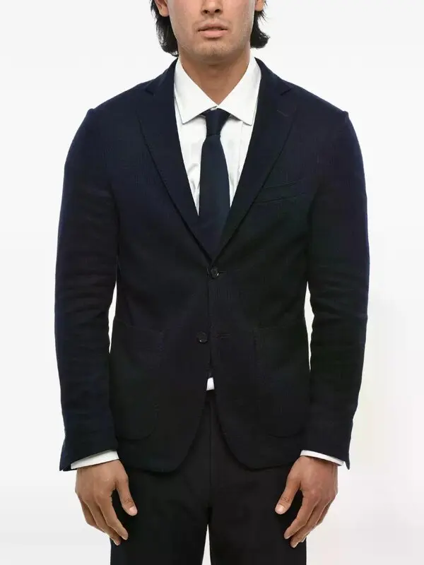 Corneliani Patch-pocket Single-breasted Blazer