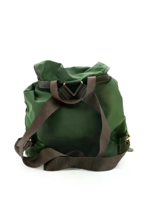 Prada Double Front Pocket Tessuto Medium Backpack