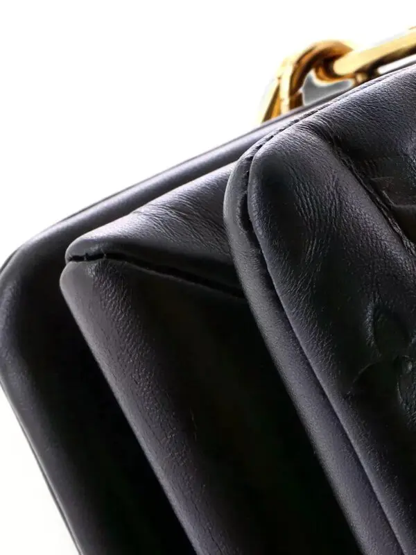 LOUIS VUITTON Coussin Bag Monogram Embossed Lambskin Bb Crossbody Bag