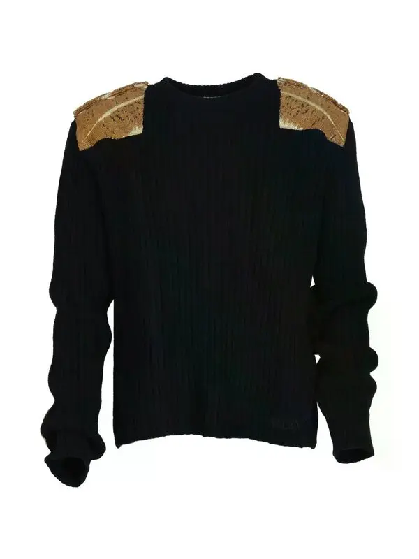 Valentino Garavani Shoulder-patch Sweater