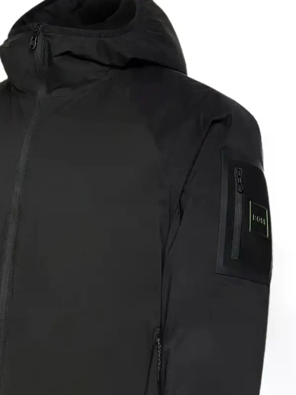 Hugo Boss Logo-patch Hooded Jacket