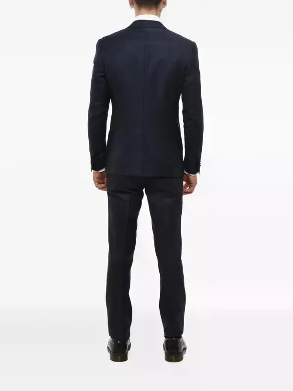 Corneliani Jacquard Satin-lapel Suit