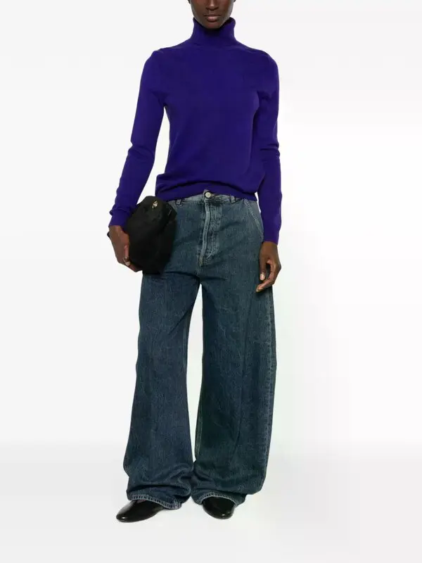 Eric Bompard Cashmere Roll Neck Sweater