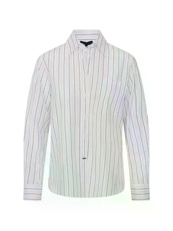 PATRICK ASSARAF Striped Cotton Shirt