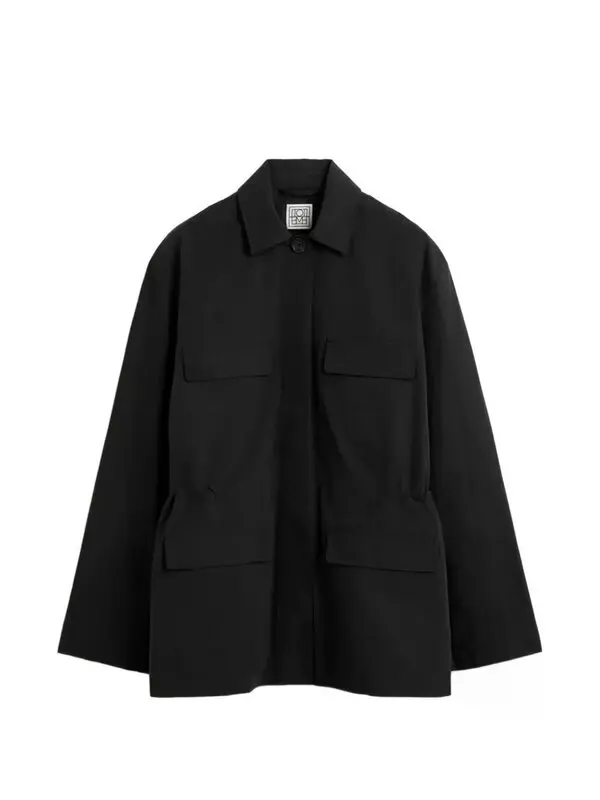 TOTEME Collared Drawstring Jacket