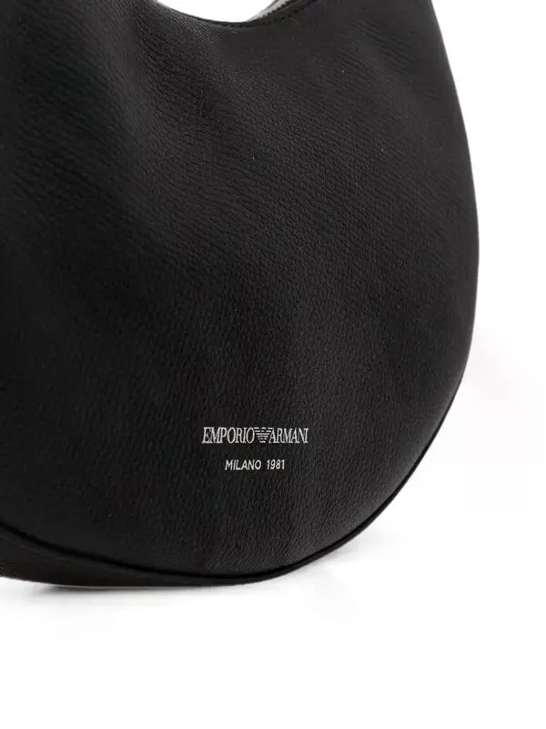 Emporio Armani 1981 Mini Leather Hobo Bag