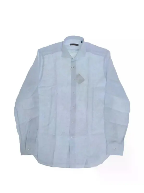 Corneliani French-collar Linen Shirt
