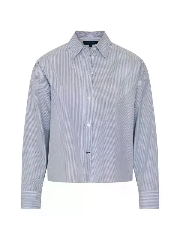 PATRICK ASSARAF Stripe-print Boxy Shirt