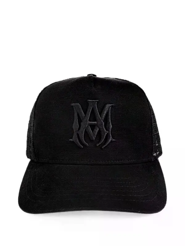Amiri Logo-embroidered Mesh-panel Baseball Cap - Black