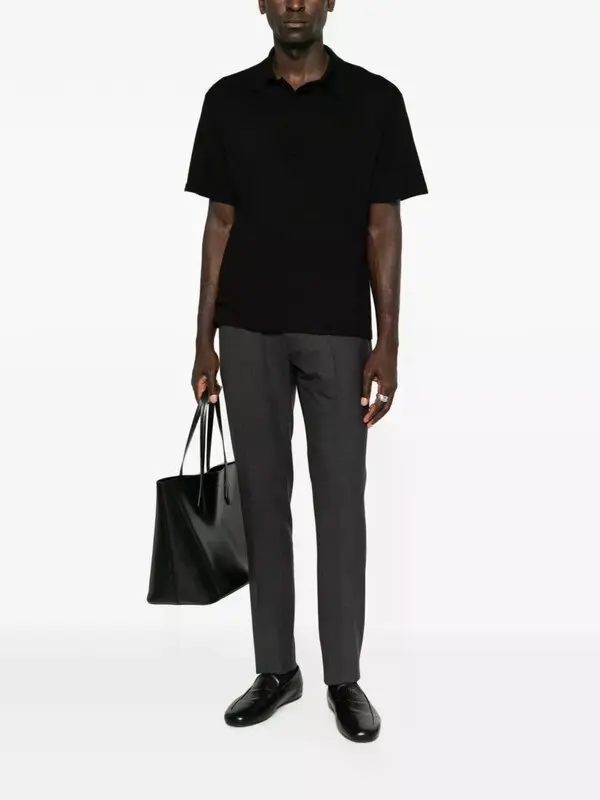 LISA YANG Carter Short-sleeve Polo Shirt