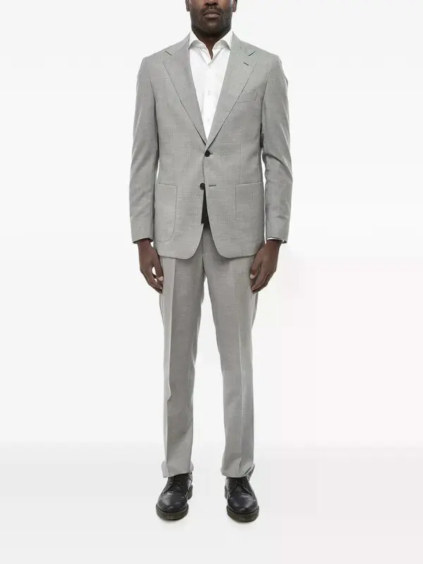 COLAMARINO Napoli Single-breasted Wool Suit