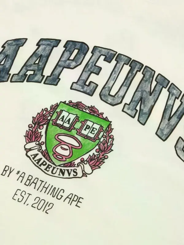 AAPE BY *A BATHING APE Logo-print T-shirt