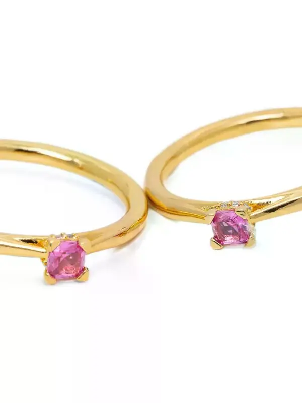 Kate Spade New York Crystal-embellished Hoop Earrings