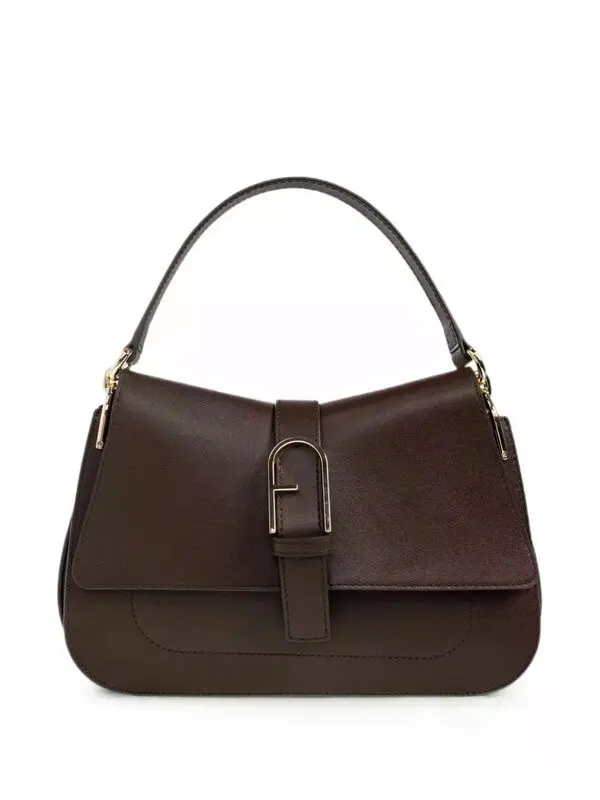 Furla Flow Top Handle M Tote Bag - Brown
