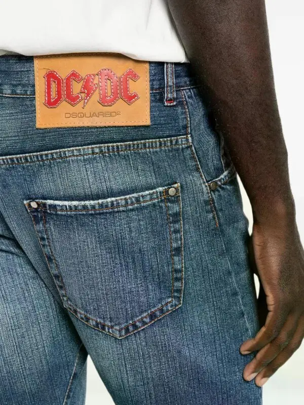 Dsquared2 2000s Distressed Slim-fit Jeans