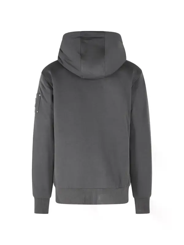 Moose Knuckles Bunny Logo-patch Hoodie