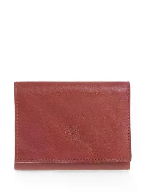 Il Bisonte Logo-embossed Leather Wallet