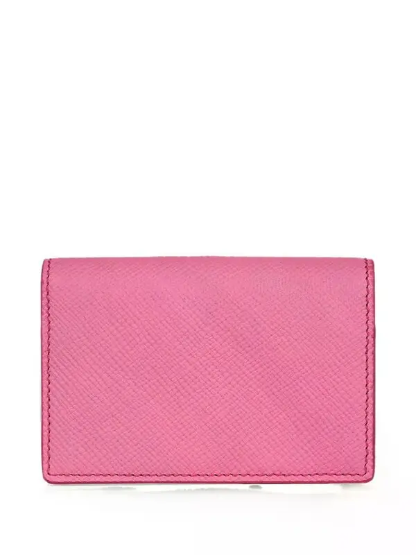 Smythson Panama Cross-grain Leather Card Holder