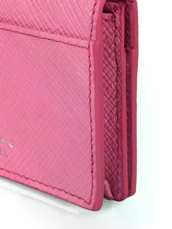 Smythson Panama Cross-grain Leather Card Holder