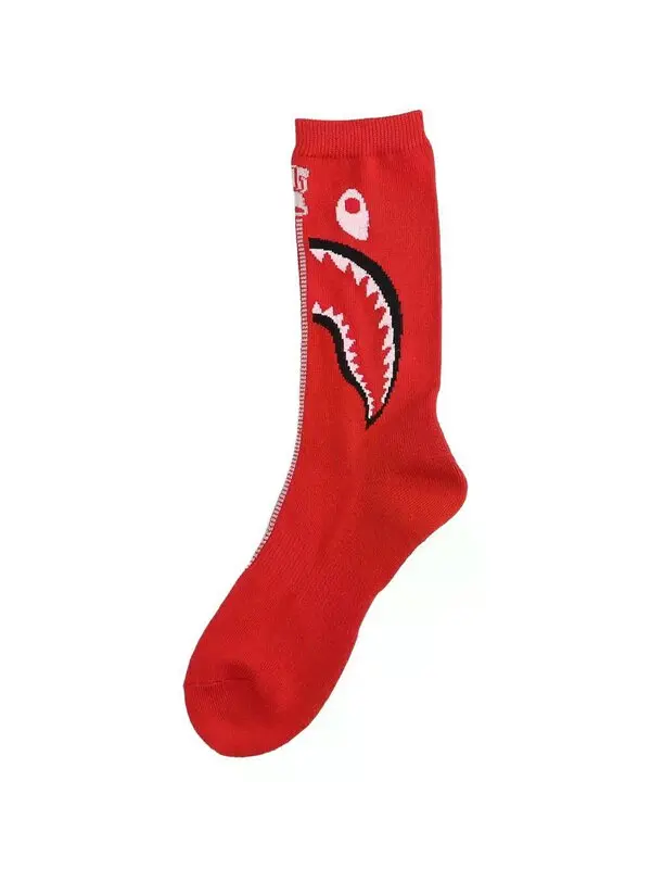 A BATHING APE Shark Jacquard Socks