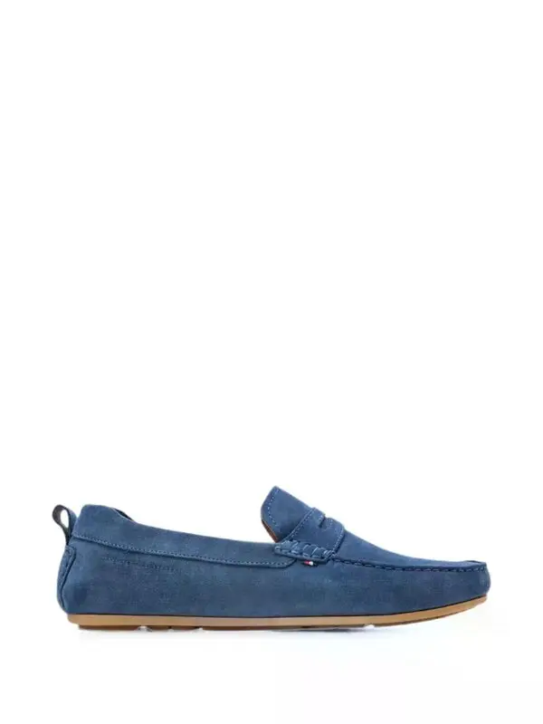 Tommy Hilfiger Suede Penny Loafers