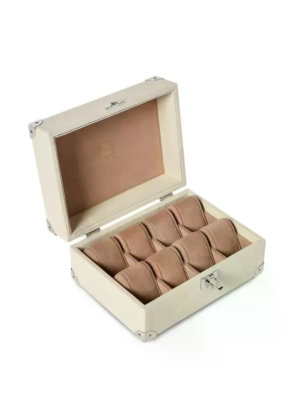 Brunello Cucinelli Grained Calfskin Watch Box