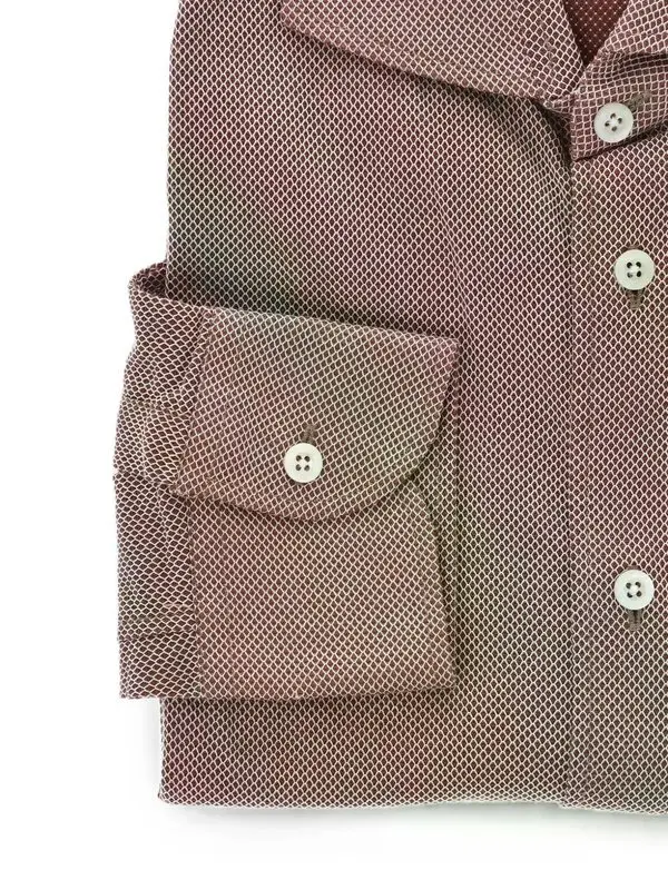Corneliani Patterned Button-up Shirt