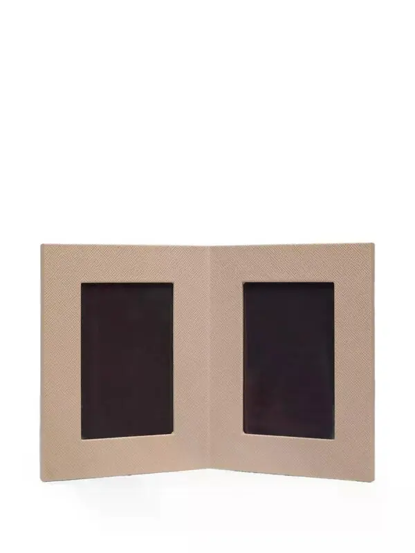 Smythson Panama Double Photo Frame