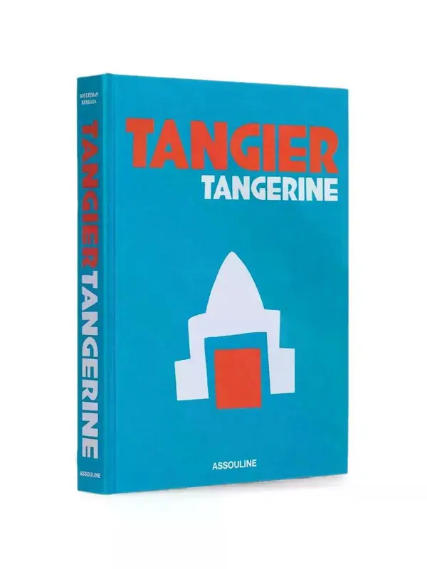 Assouline Tangier Tangerine Book - Blue