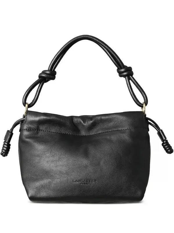LANCASTER Knotted-handle Drawstring Shoulder Bag