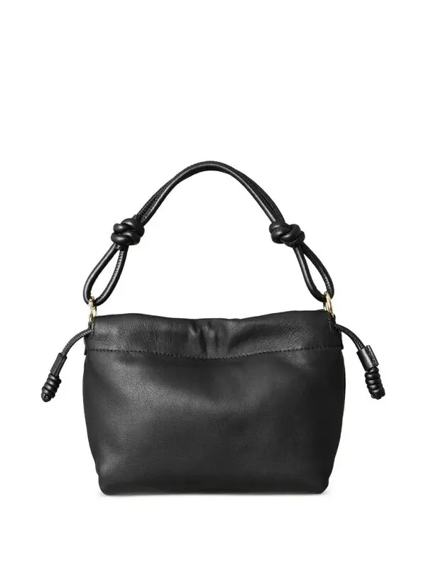 LANCASTER Knotted-handle Drawstring Shoulder Bag