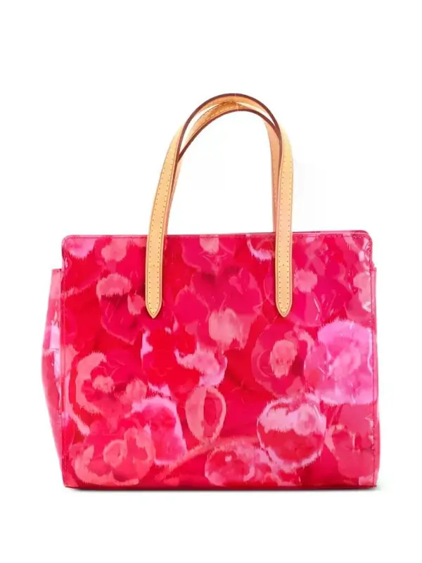 LOUIS VUITTON Monogram Vernis Ikat Catalina Bb Tote Bag - Pink
