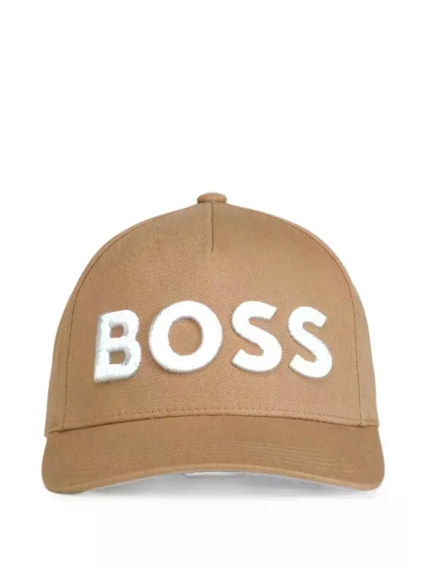 BOSS Logo-embroidered Cap - Neutrals
