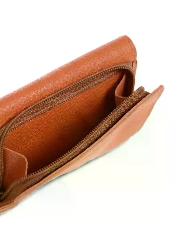 Il Bisonte Logo-debossed Leather Wallet