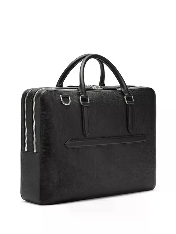 Smythson Large Ludlow-leather Zip-front Briefcase