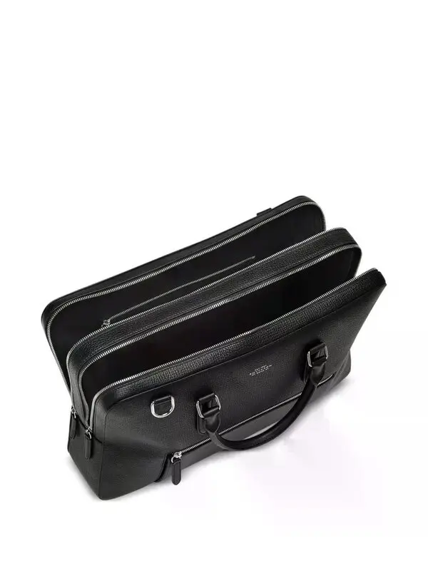 Smythson Large Ludlow-leather Zip-front Briefcase
