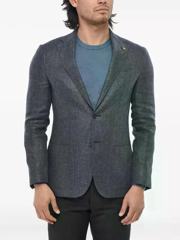 Corneliani Single-breasted Patch-pocket Blazer