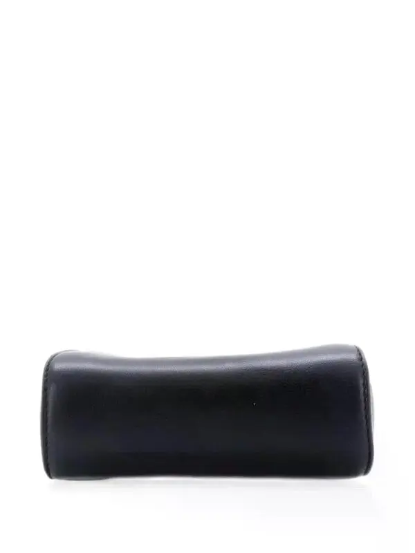 Fendi Peekaboo Leather Nano Crossbody Bag