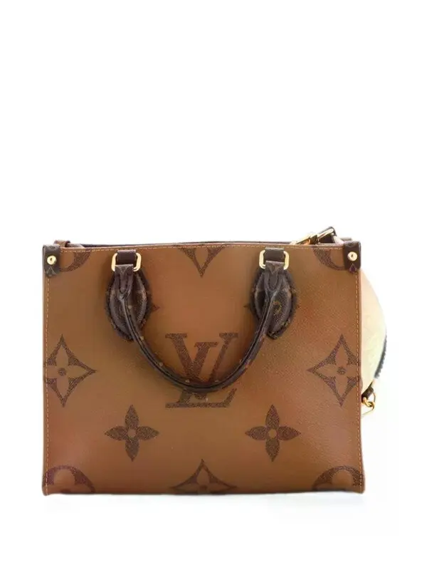 LOUIS VUITTON Onthego Tote Reverse Monogram Giant Pm Shoulder Bag