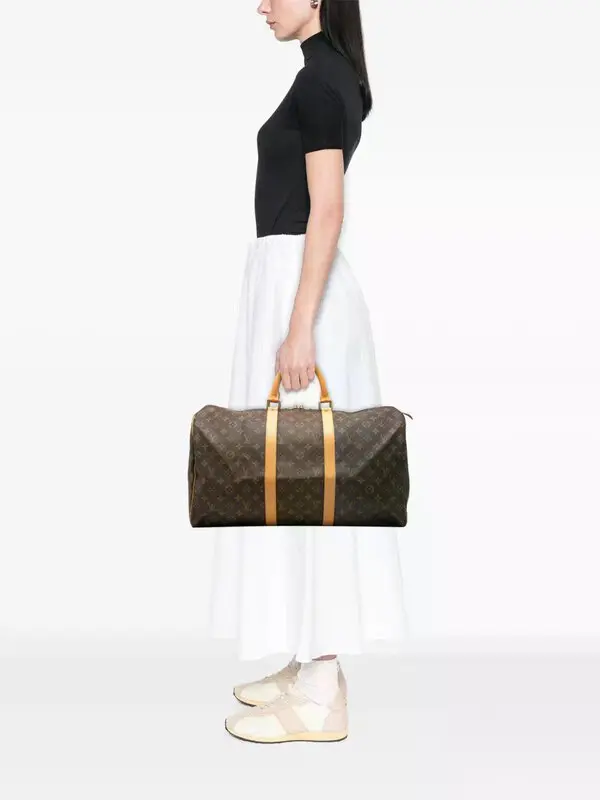 LOUIS VUITTON 1996 Monogram Keepall 50 Travel Bag