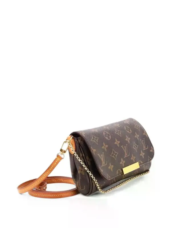 LOUIS VUITTON Monogram Canvas Pm Clutch Bag - Brown