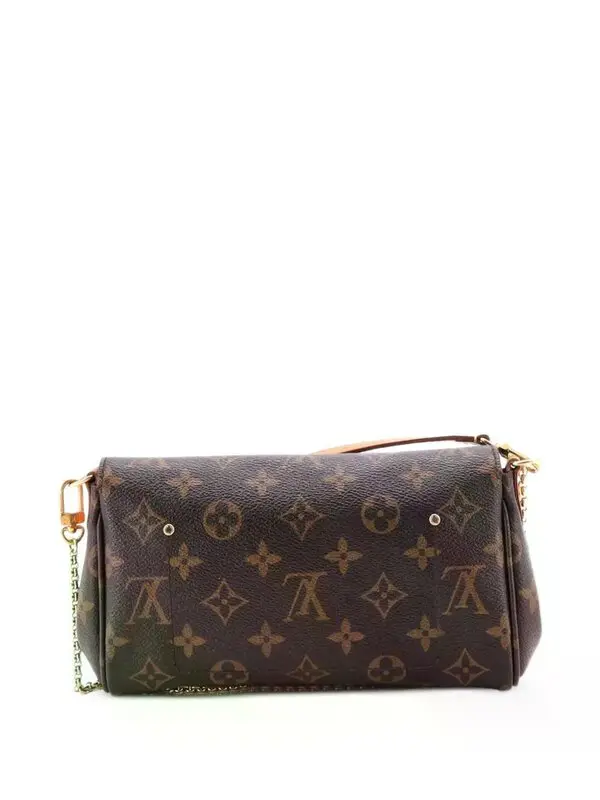 LOUIS VUITTON Monogram Canvas Pm Clutch Bag - Brown