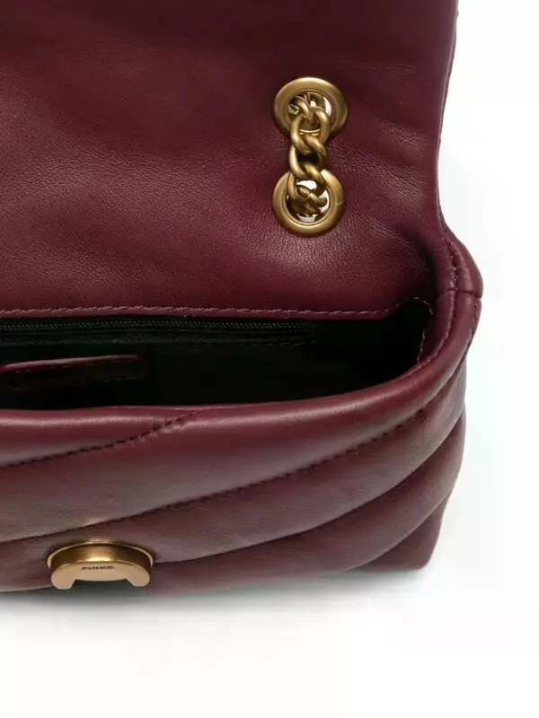 Pinko Small Leather Shoulder Bag