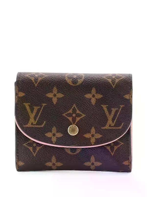 LOUIS VUITTON Ariane Wallet Monogram Canvas Small Wallets