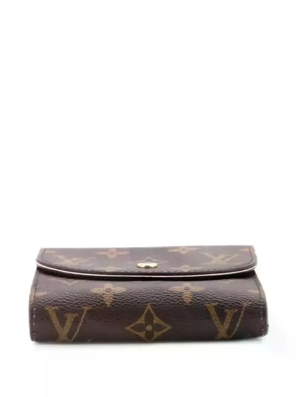 LOUIS VUITTON Ariane Wallet Monogram Canvas Small Wallets