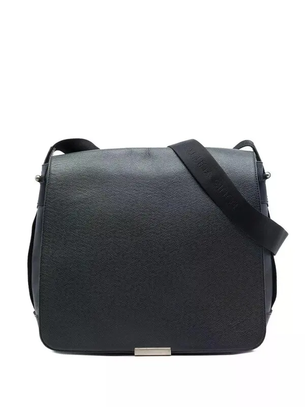 LOUIS VUITTON 2008 Taiga Viktor Crossbody Bag - Black