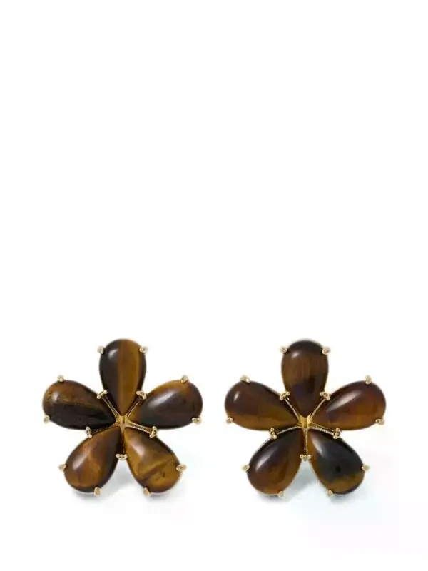ROXANNE ASSOULIN The Stone Flower Earrings