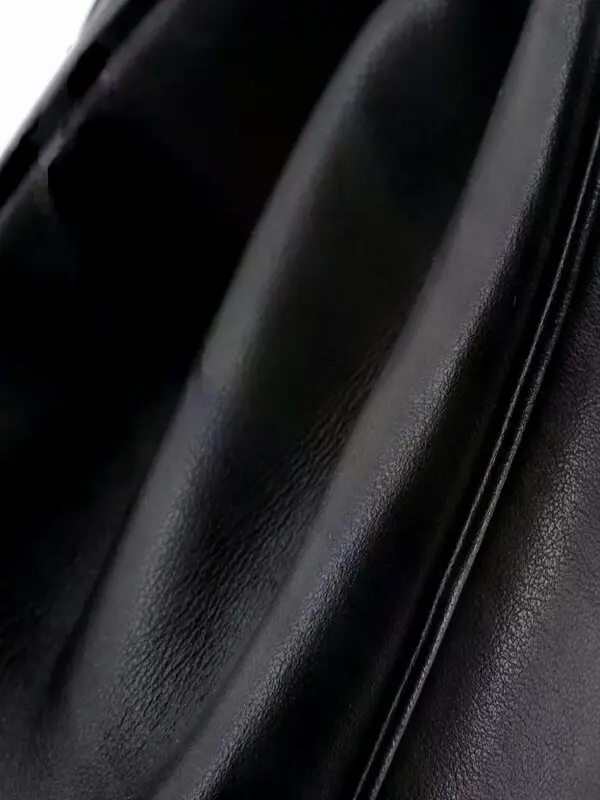 Celine Soft 16 Shoulder Bag In Smooth Calfskin - Black